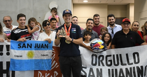 Lisandro Sisterna, el orgullo de la familia Dakar