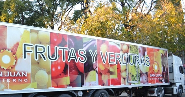 El camión de Frutas y Verduras partirá hacia Buenos Aires