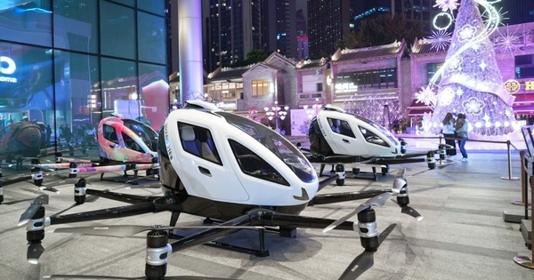 Viral: China lanza los primeros taxis voladores autónomos del mundo